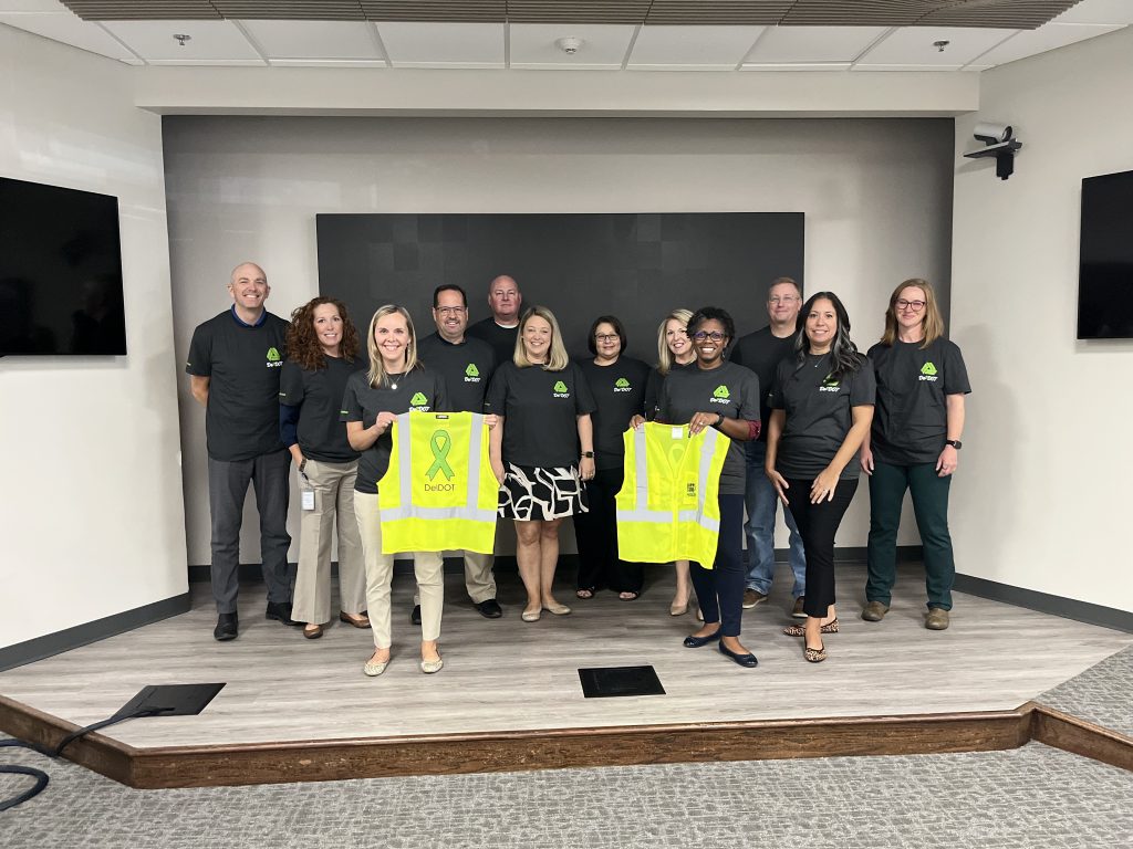DelDOT Leadership Supports Mental Health Awareness with Fundraiser - SECC