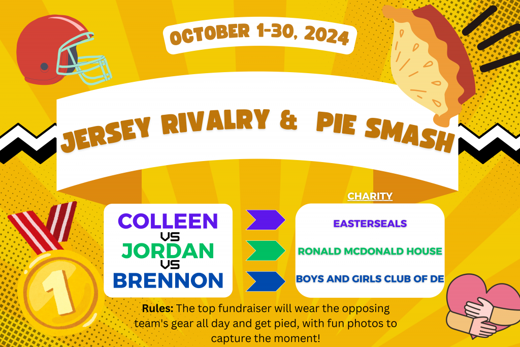Vote Now in the SECC Jersey Rivalry & Pie Smash Fundraiser - SECC